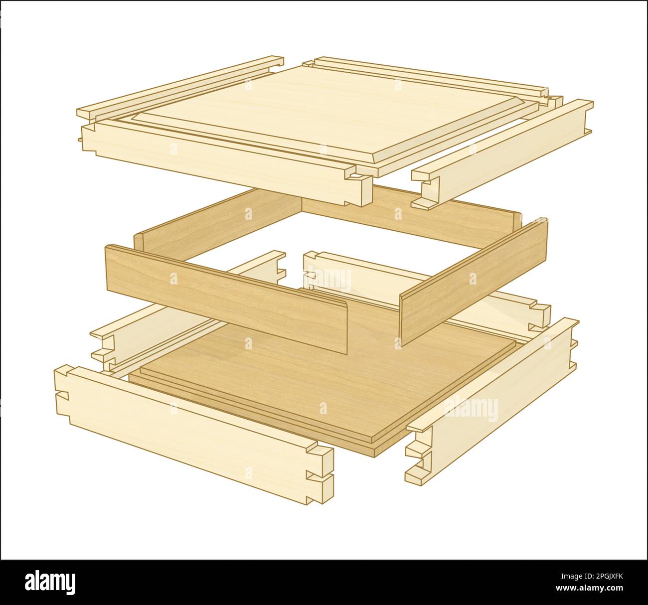 Trinket box illustration hi-res stock photography and images - Alamy
