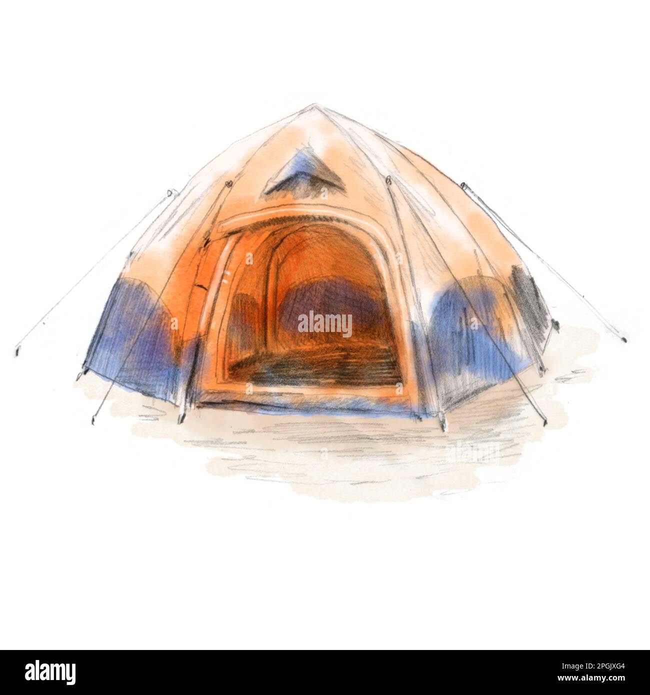 Tent background Cut Out Stock Images & Pictures - Alamy