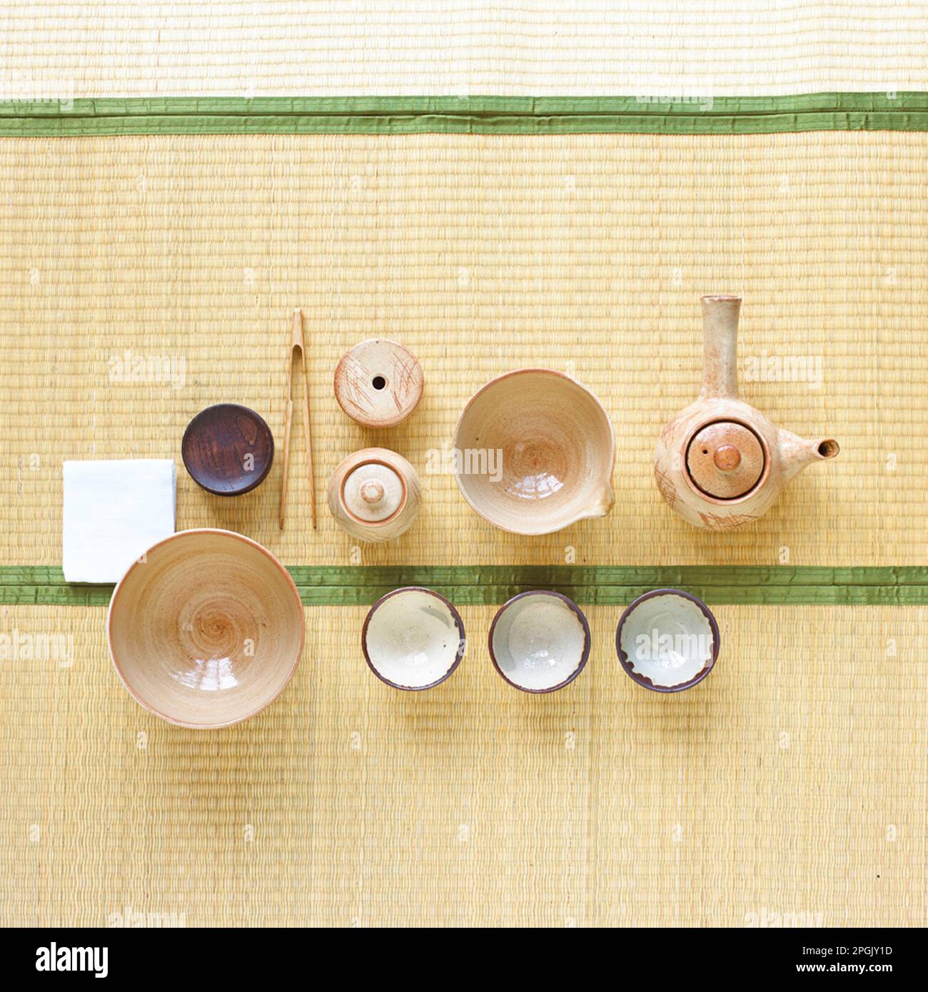 Darye, Korean Tea Ceremony, equipment Stock Photo - Alamy