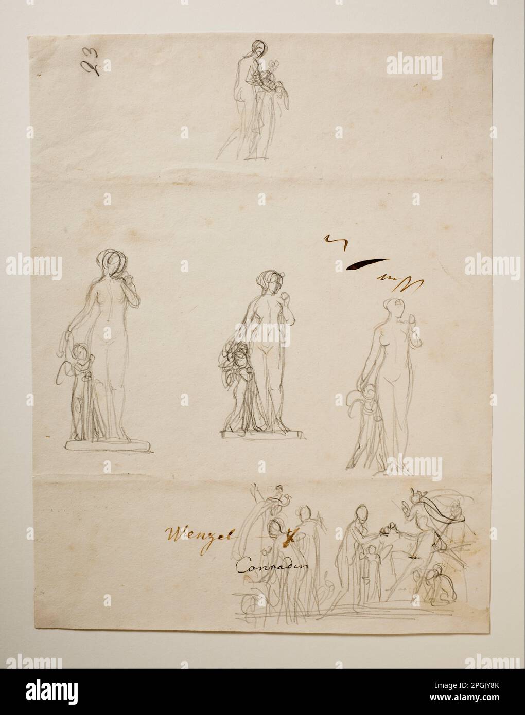 Paris and the three Godesses. Venus and Cupid 1804/1805 by Bertel ...