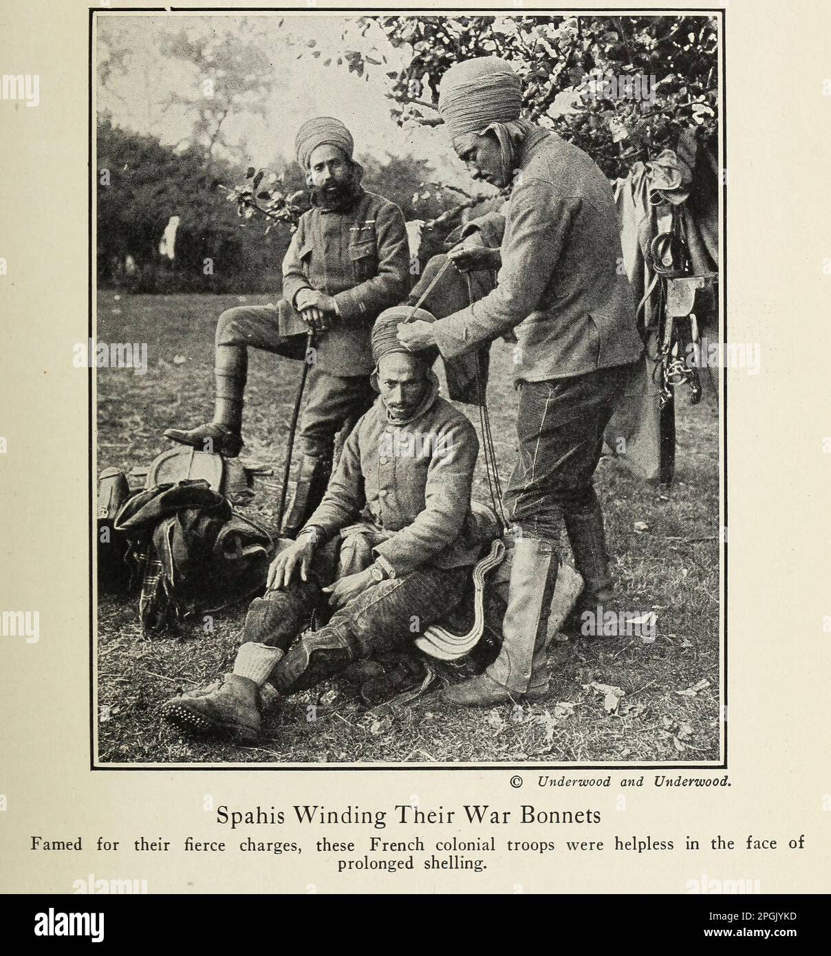 Spahis Winding Their War Bonnets Famed for their fierce charges, these ...