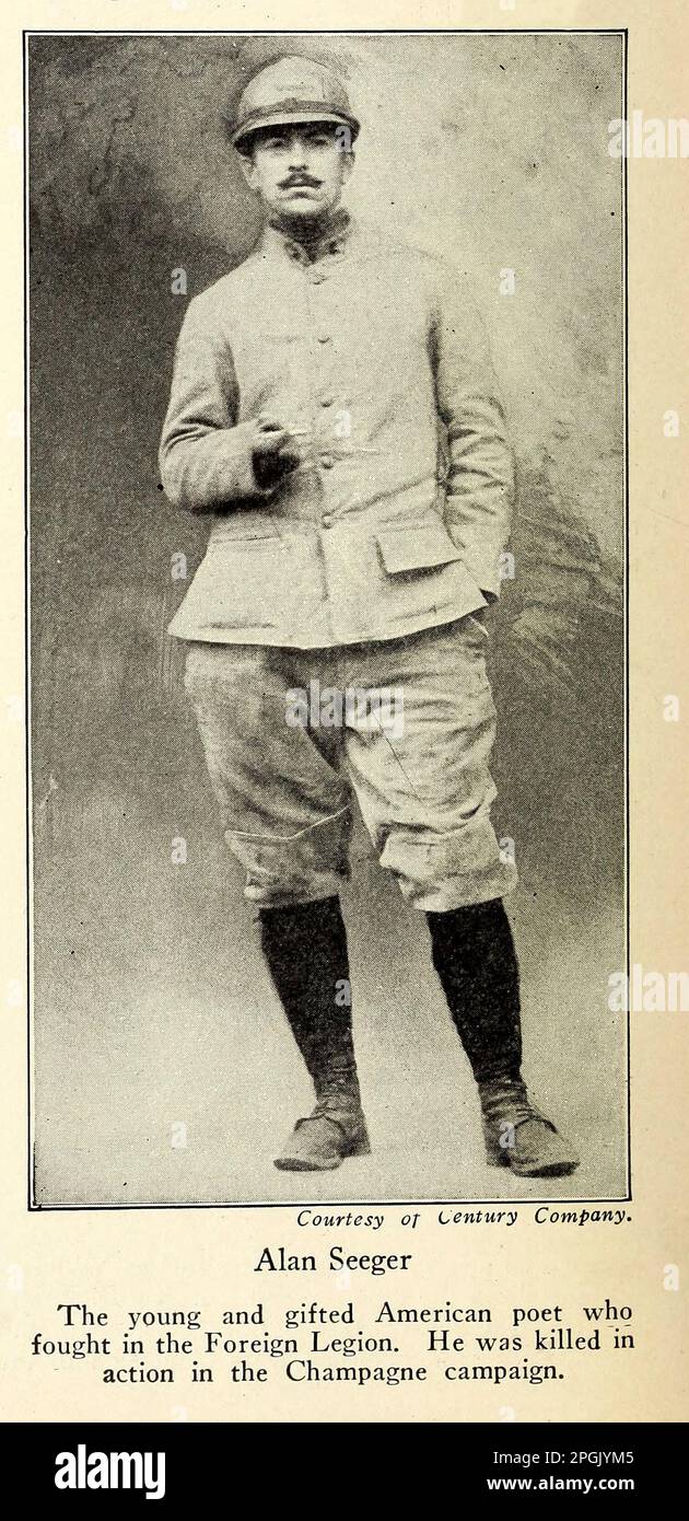 Alan Seeger The young and gifted American poet who fought in the ...