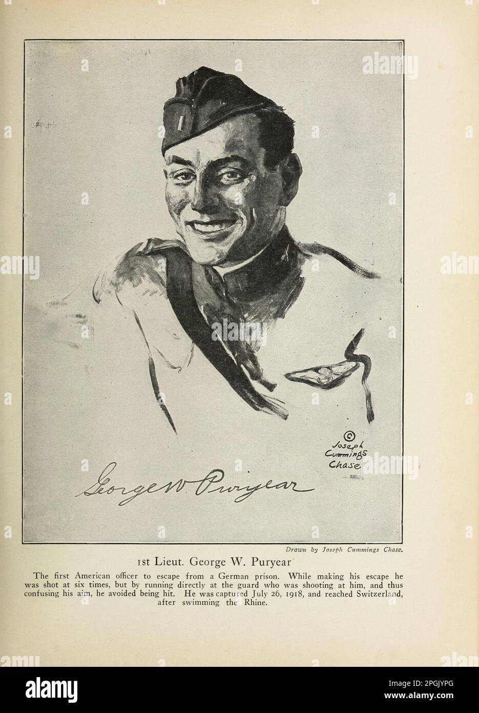 1st Lieut. George W. Puryear The first American officer to escape from ...