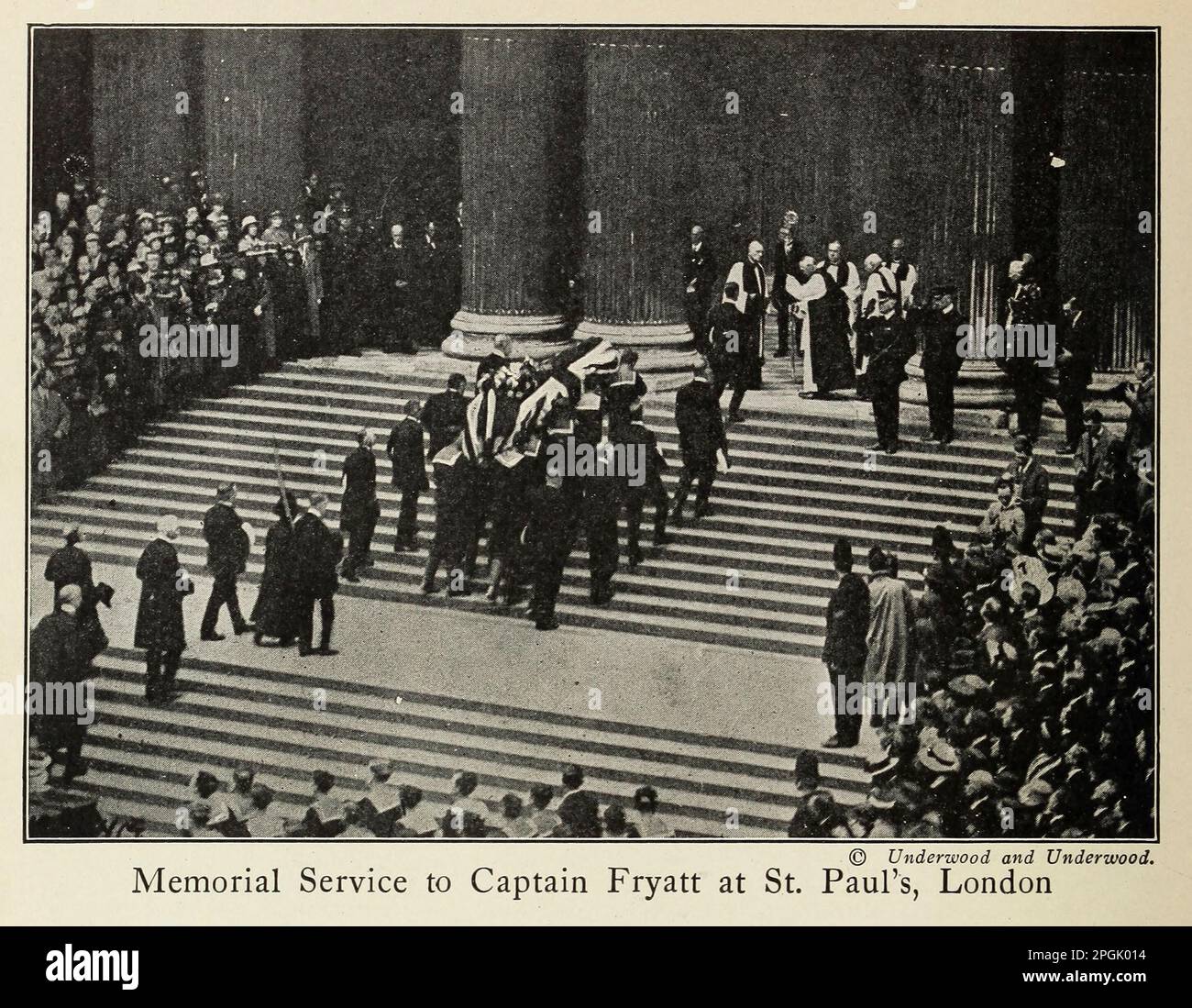 Memorial Service to Captain Fryatt at St. Paul's, London [ Charles ...