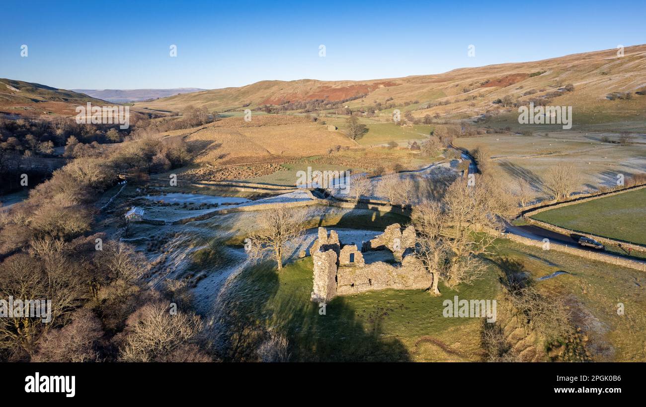 Pendragon Castle, reputed home of Uther Pendragon, farther to King ...