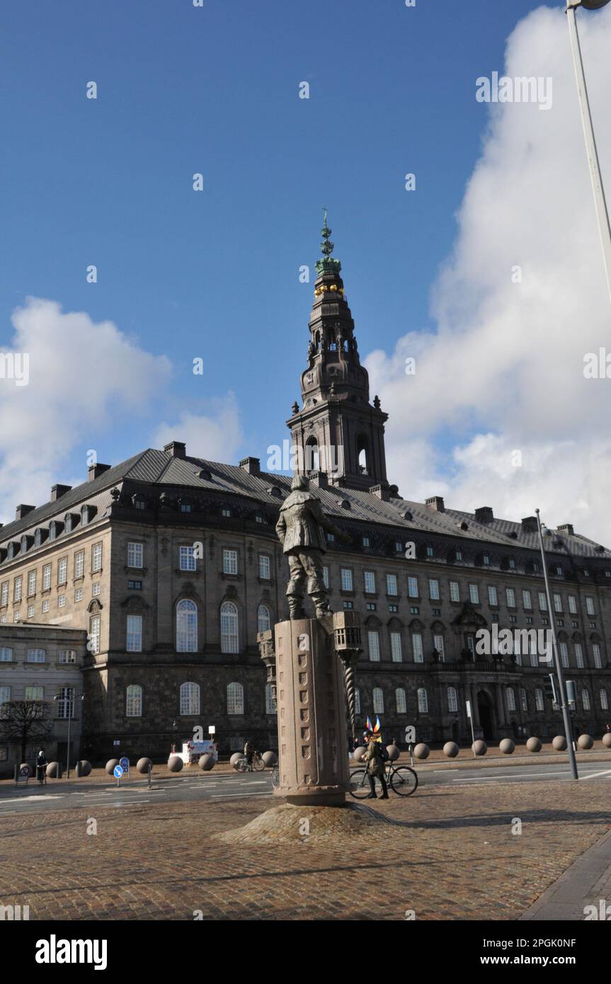 Copenhagen /Denmark/23 March 2023/ Christiansborg castle daniah ...