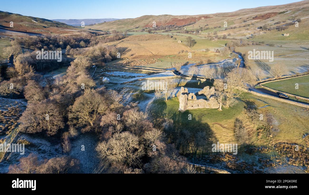 Pendragon Castle, reputed home of Uther Pendragon, farther to King ...