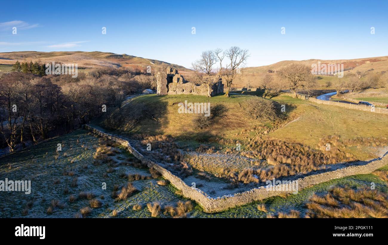 Pendragon Castle, reputed home of Uther Pendragon, farther to King ...