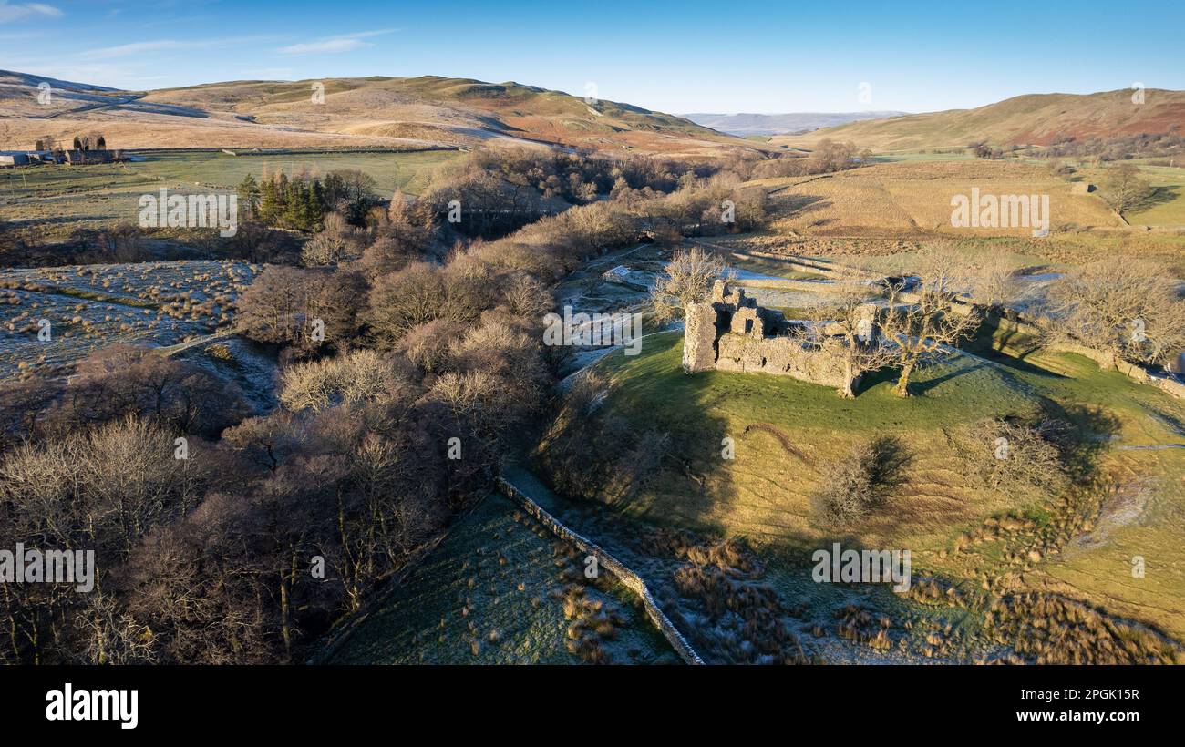 Pendragon Castle, reputed home of Uther Pendragon, farther to King ...
