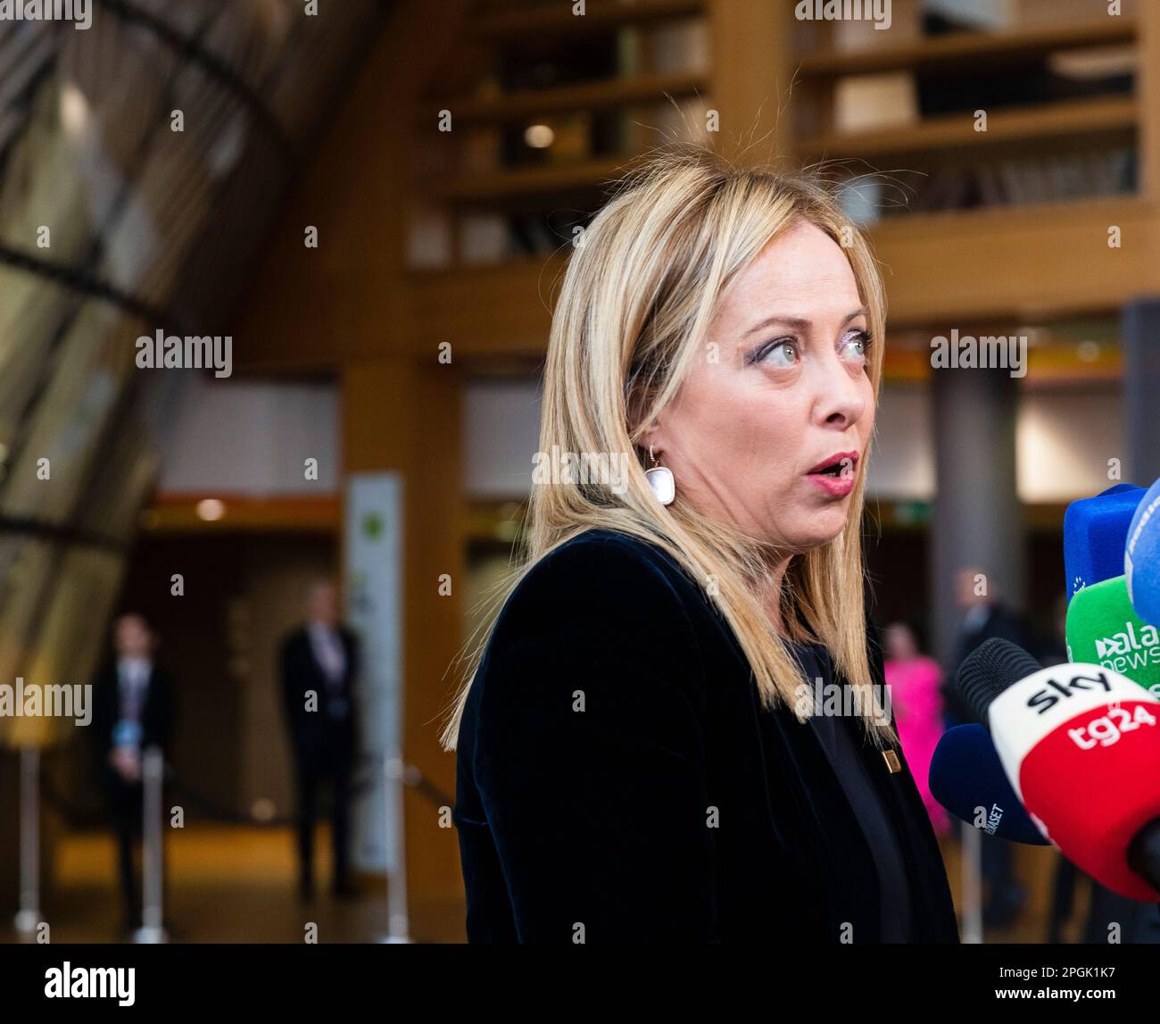 Giorgia meloni italie hi-res stock photography and images - Alamy