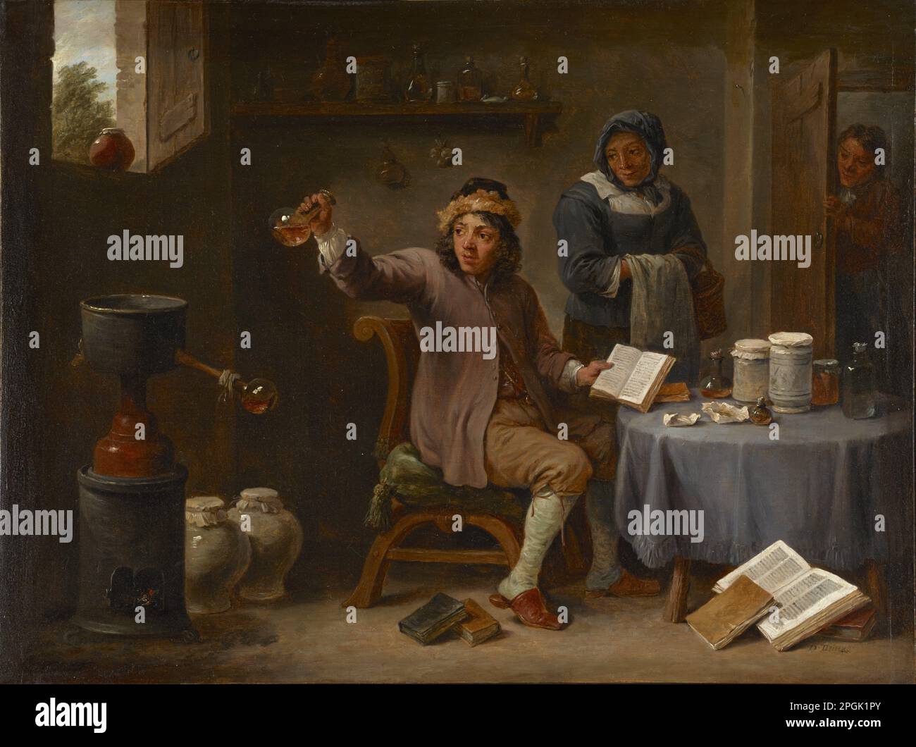 David teniers younger artist hi-res stock photography and images - Alamy