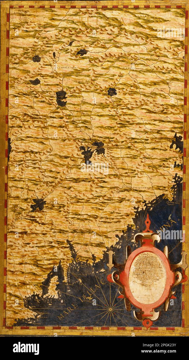 Old maps of china hi-res stock photography and images - Alamy