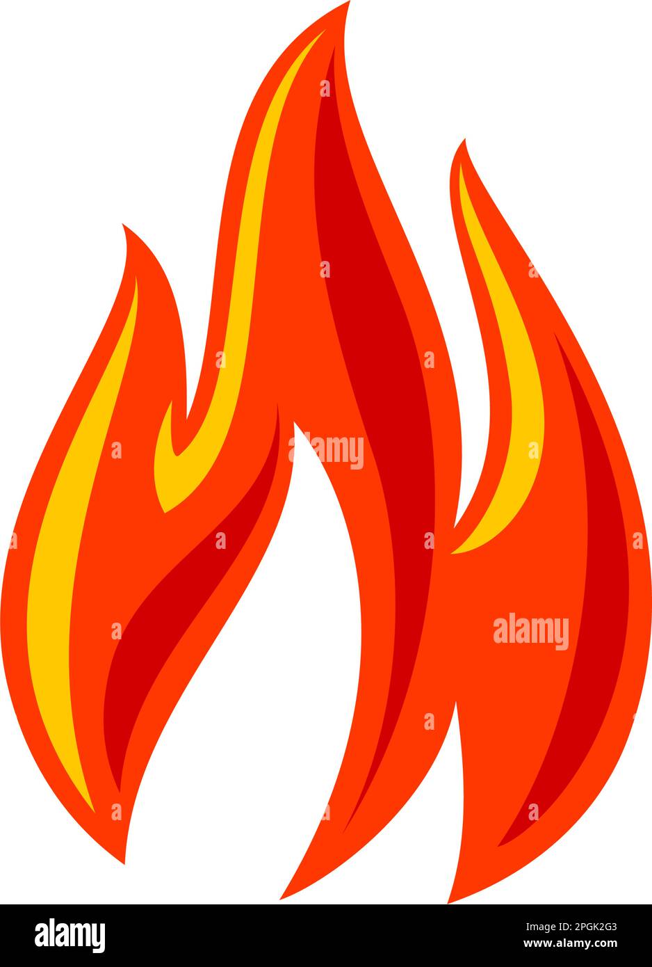 Fire flame for logo, hot red orange blazing symbol, brand sign for your ...