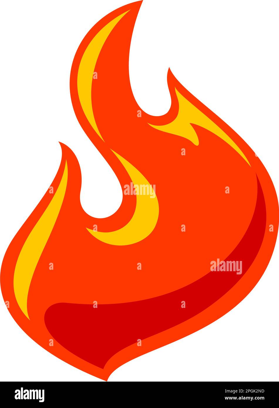 Fire flame for logo, hot red orange blazing symbol, brand sign for your ...
