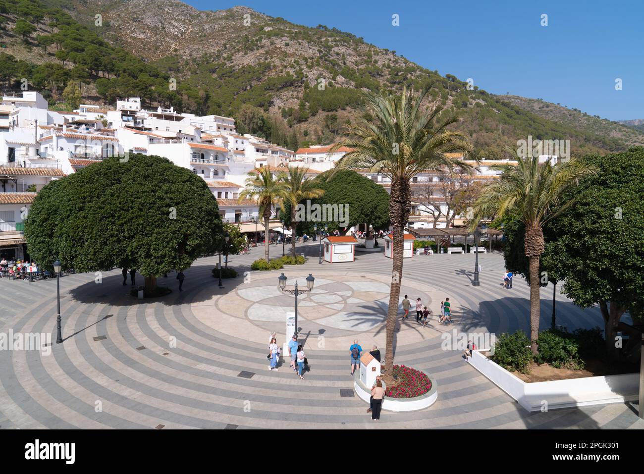 Mijas spain square hi-res stock photography and images - Alamy