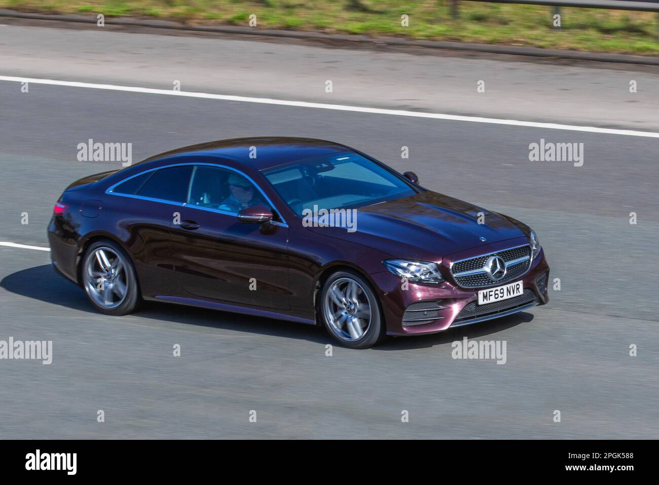 2019 Red (69) MERCEDES BENZ E 220 D AMG LINE 1950cc 9 speed Mercedes ...