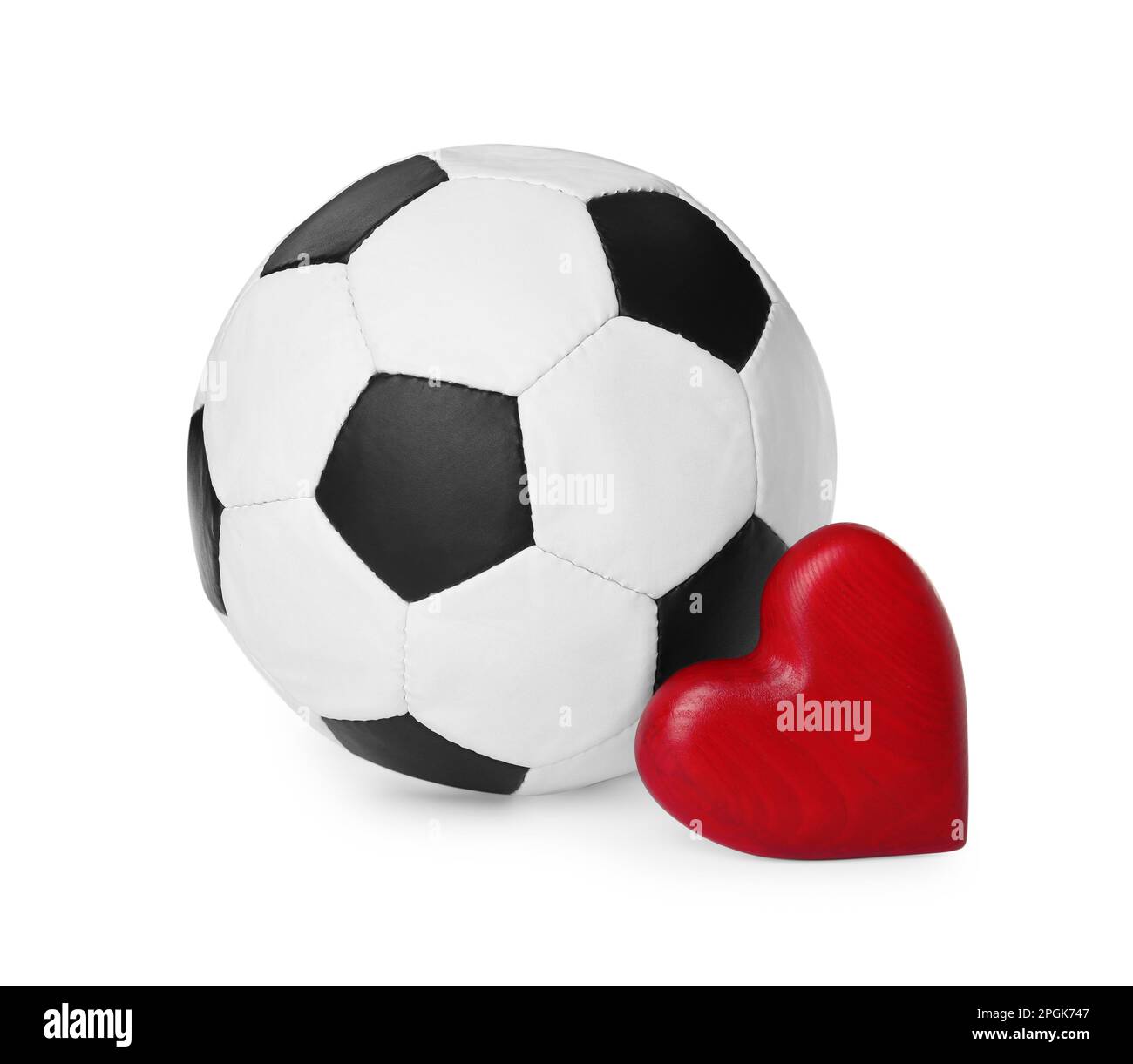 Heart soccer Cut Out Stock Images & Pictures - Alamy