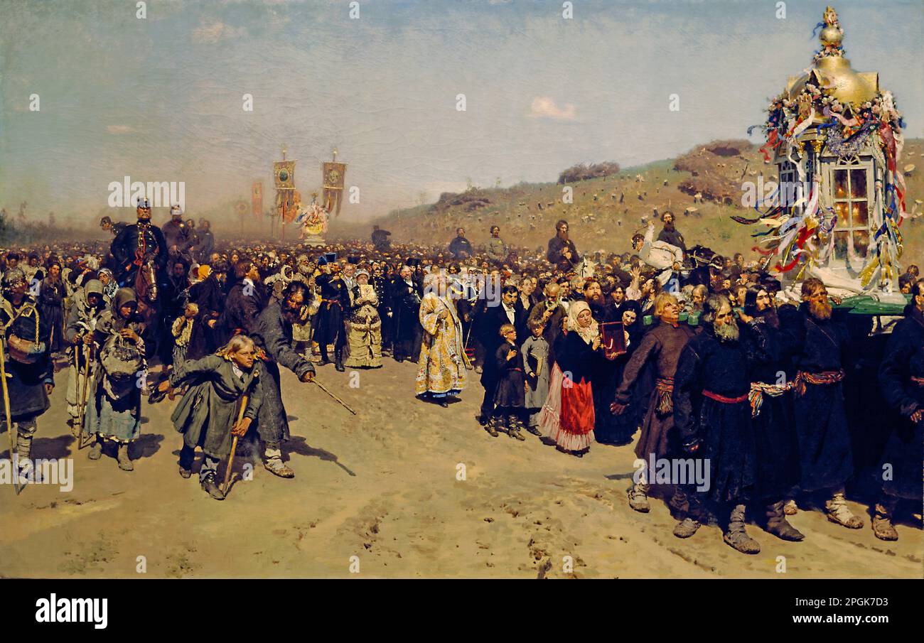 Krestny Khod (Religious Procession) in Kursk Gubernia from 1880 until ...