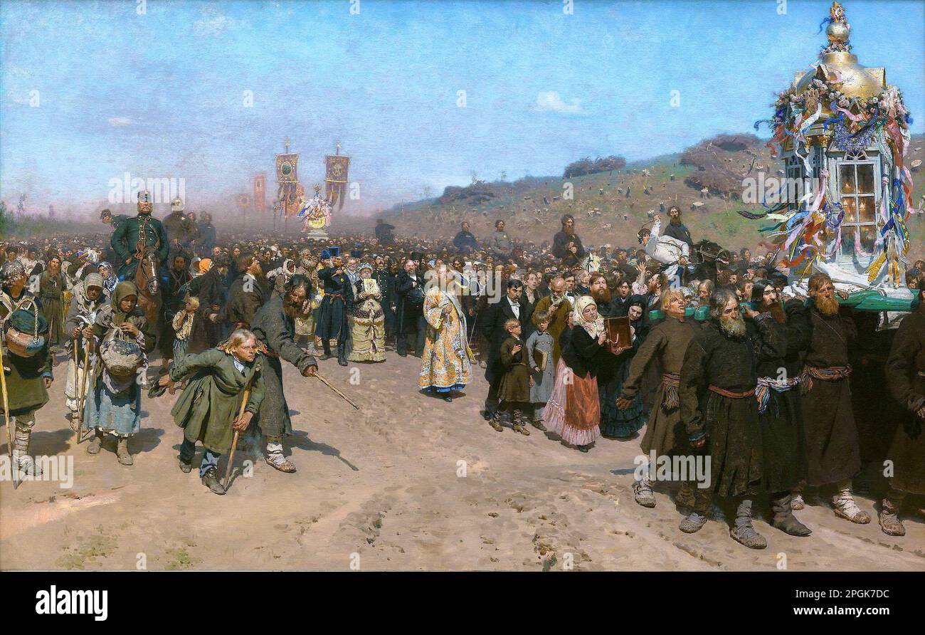 Religious procession in kursk province hi-res stock photography and ...