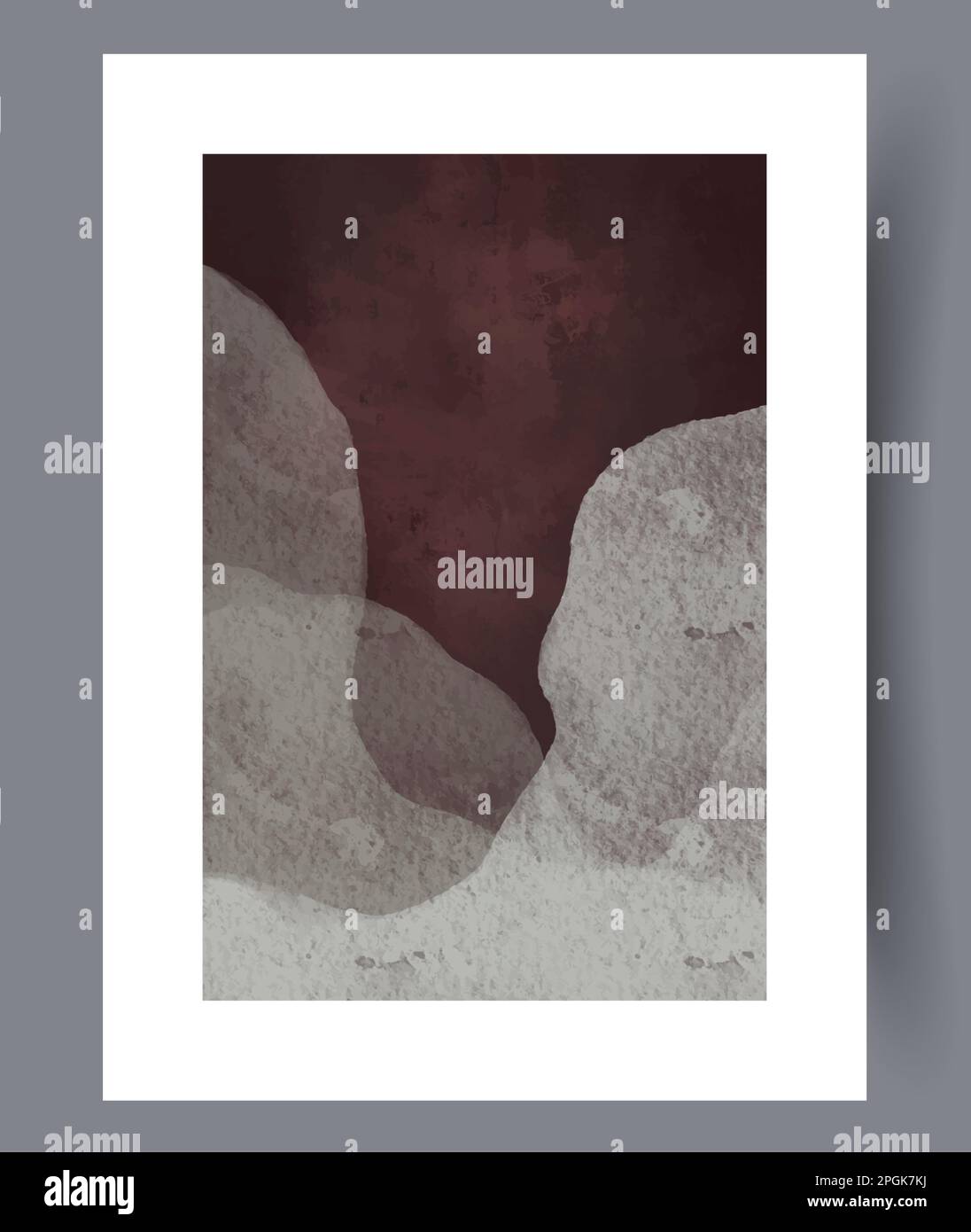 Abstract conceptualism sketch wall art print Stock Vector Image & Art ...