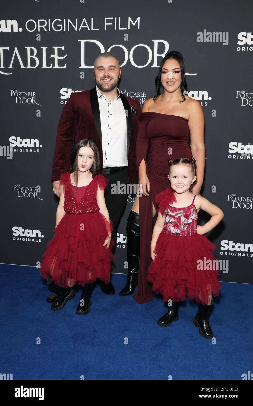 March 23, 2023: THE DIMI FAMILY attends the World Premiere of 'The ...