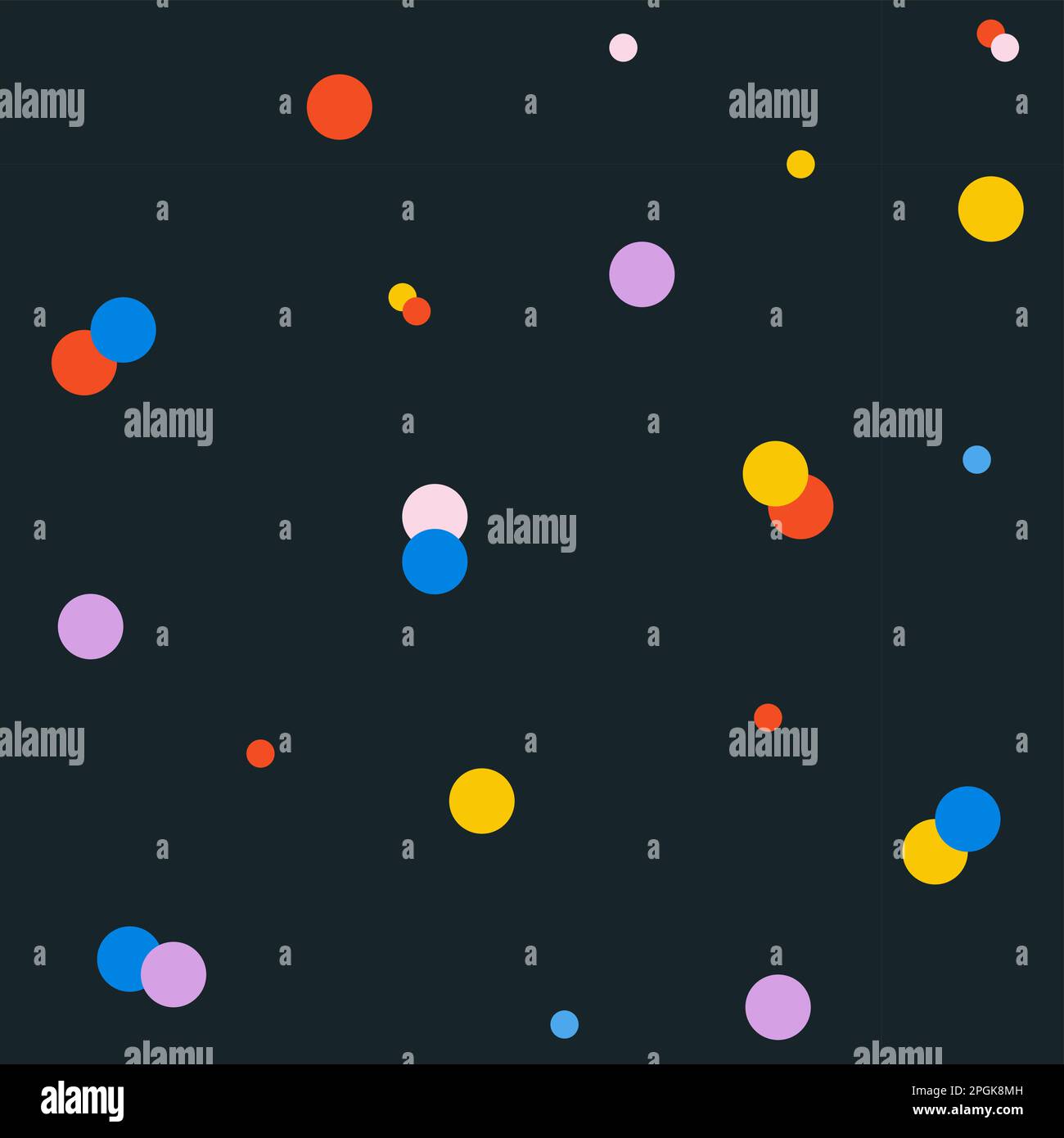 Bright dots background seamless Stock Vector Images - Alamy