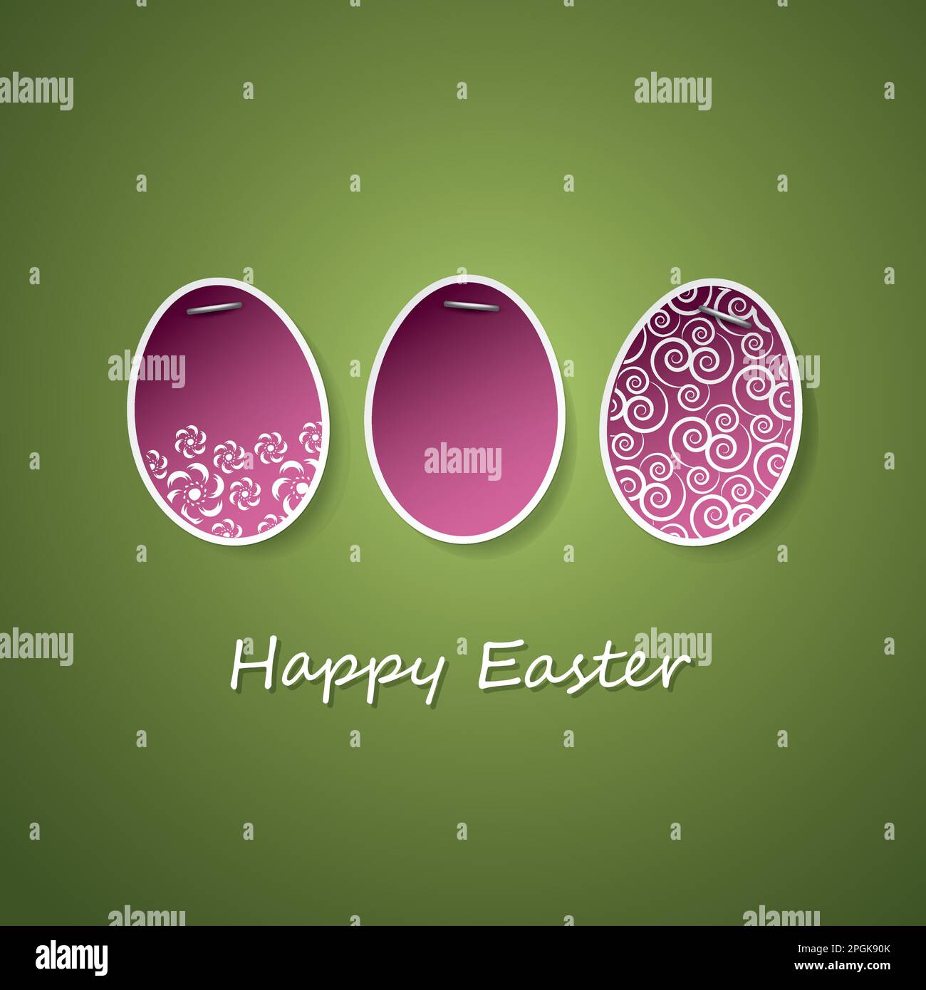 Patterned paper easter card hi-res stock photography and images - Alamy