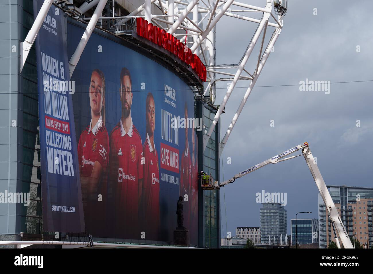 Jim ratcliffe old trafford hi-res stock photography and images - Alamy