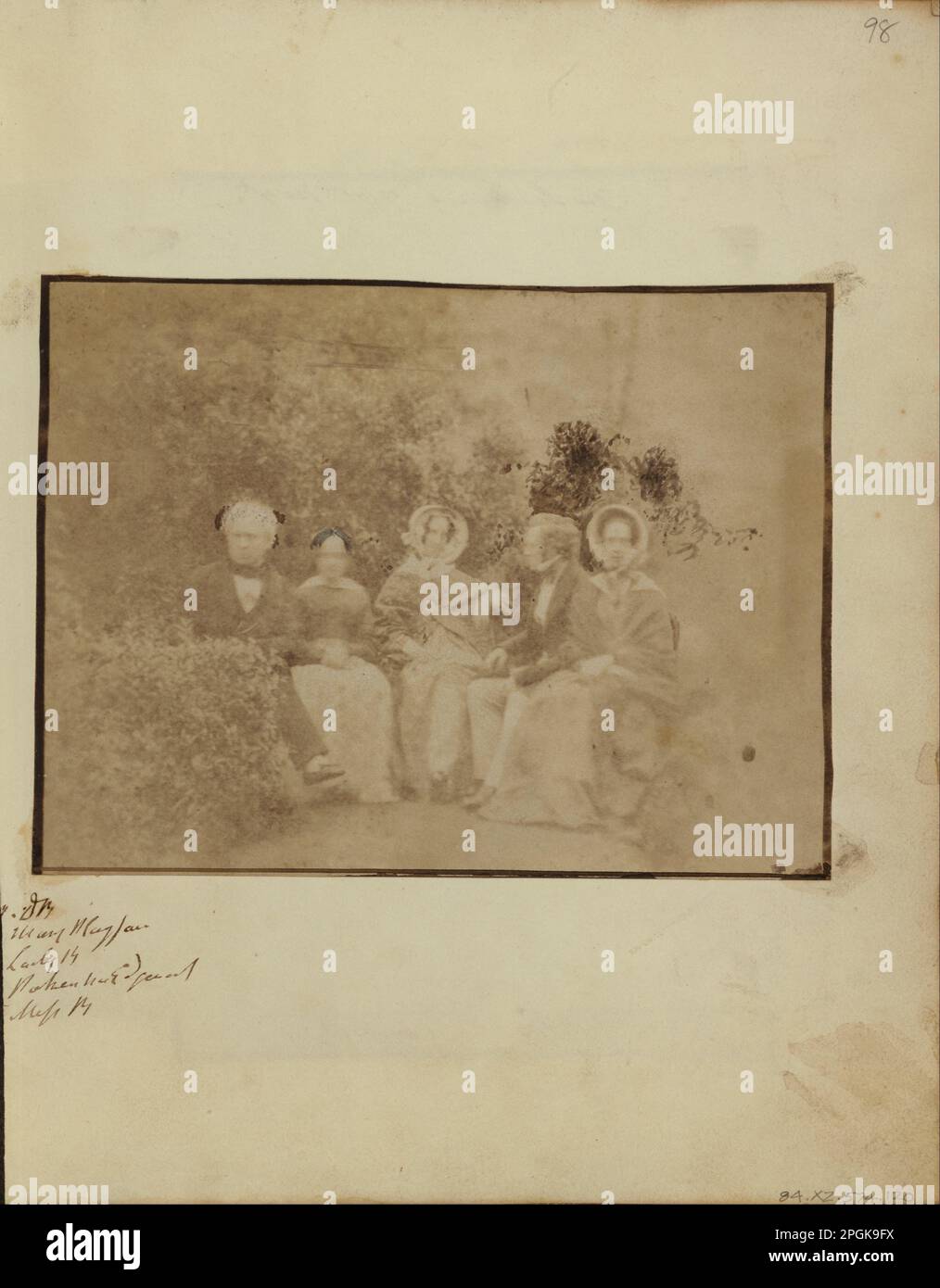 Sir David Brewster with Miss Mary Playfair, Lady Brewster, Mr. Pakenham ...