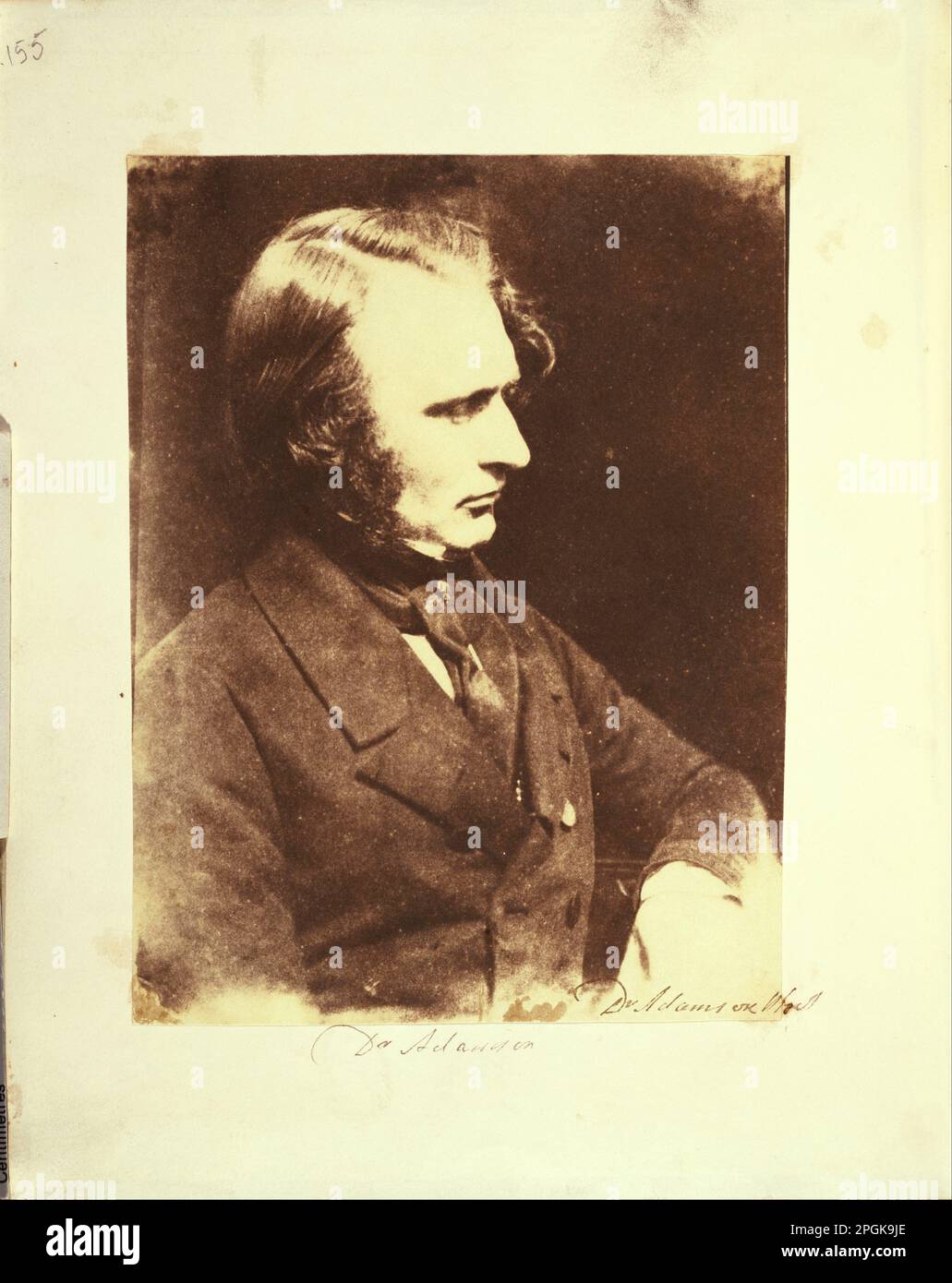 Self-portrait 1843 - 1844 by John Adamson Stock Photo - Alamy