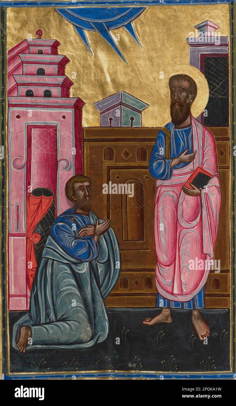 Saint Paul and Sergius, Roman Proconsul in Cyprus 1637 - 1638 by ...