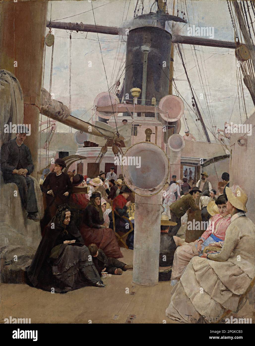 Coming South 1886 by Tom Roberts Stock Photo - Alamy