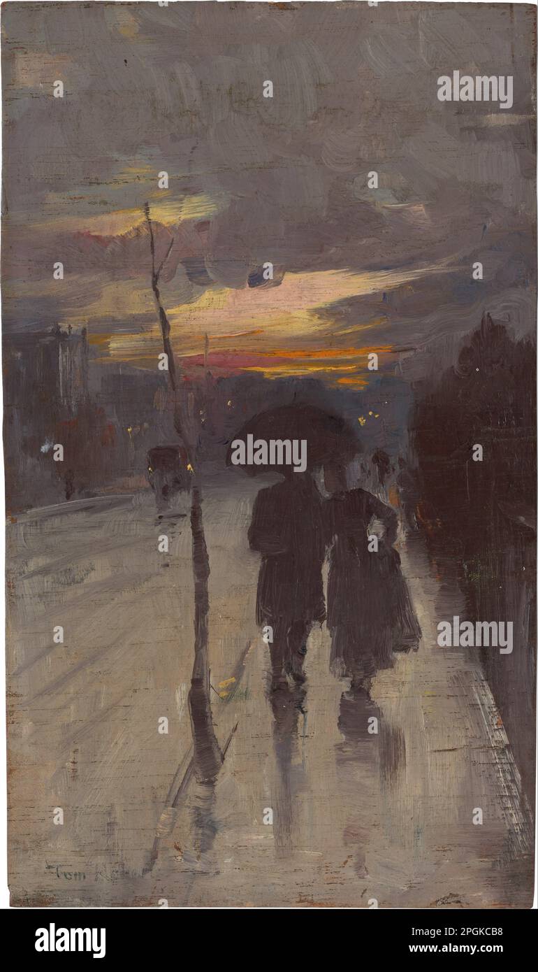 Going home circa 1889 by Tom Roberts Stock Photo - Alamy