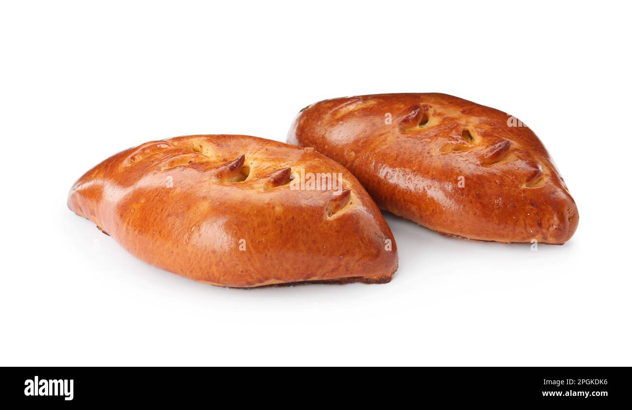 Two delicious baked patties hi-res stock photography and images - Alamy