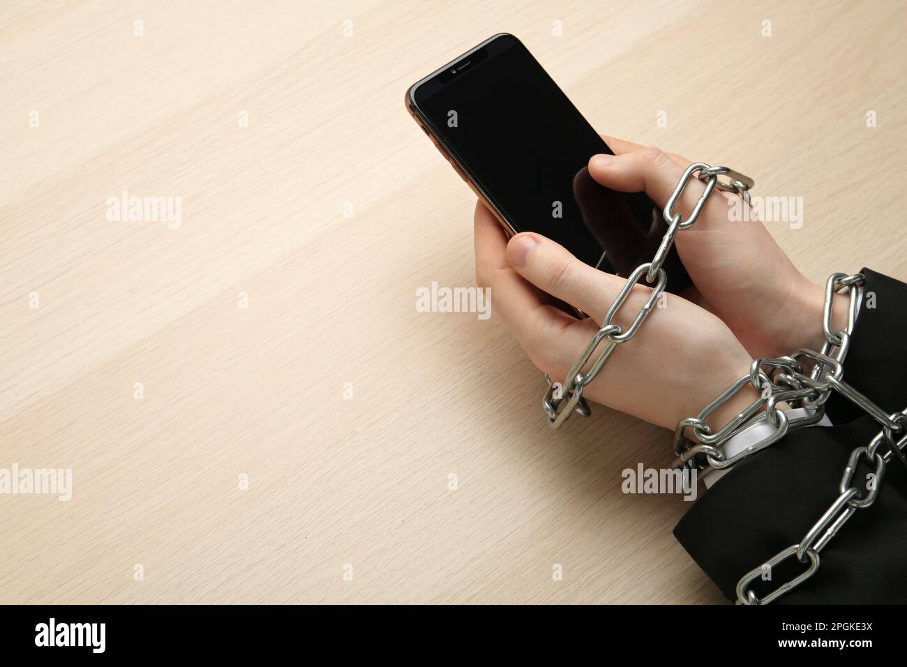 Gadget addiction concept above hi-res stock photography and images - Alamy