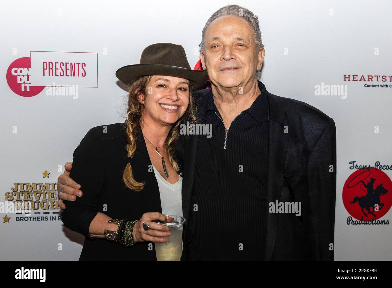 Tina, and Jimmie Vaughan at the Jimmie and Stevie Ray Vaughan: Brothers ...