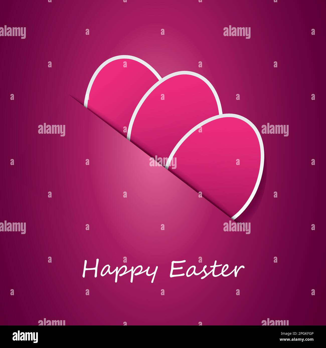 Patterned paper easter card hi-res stock photography and images - Alamy