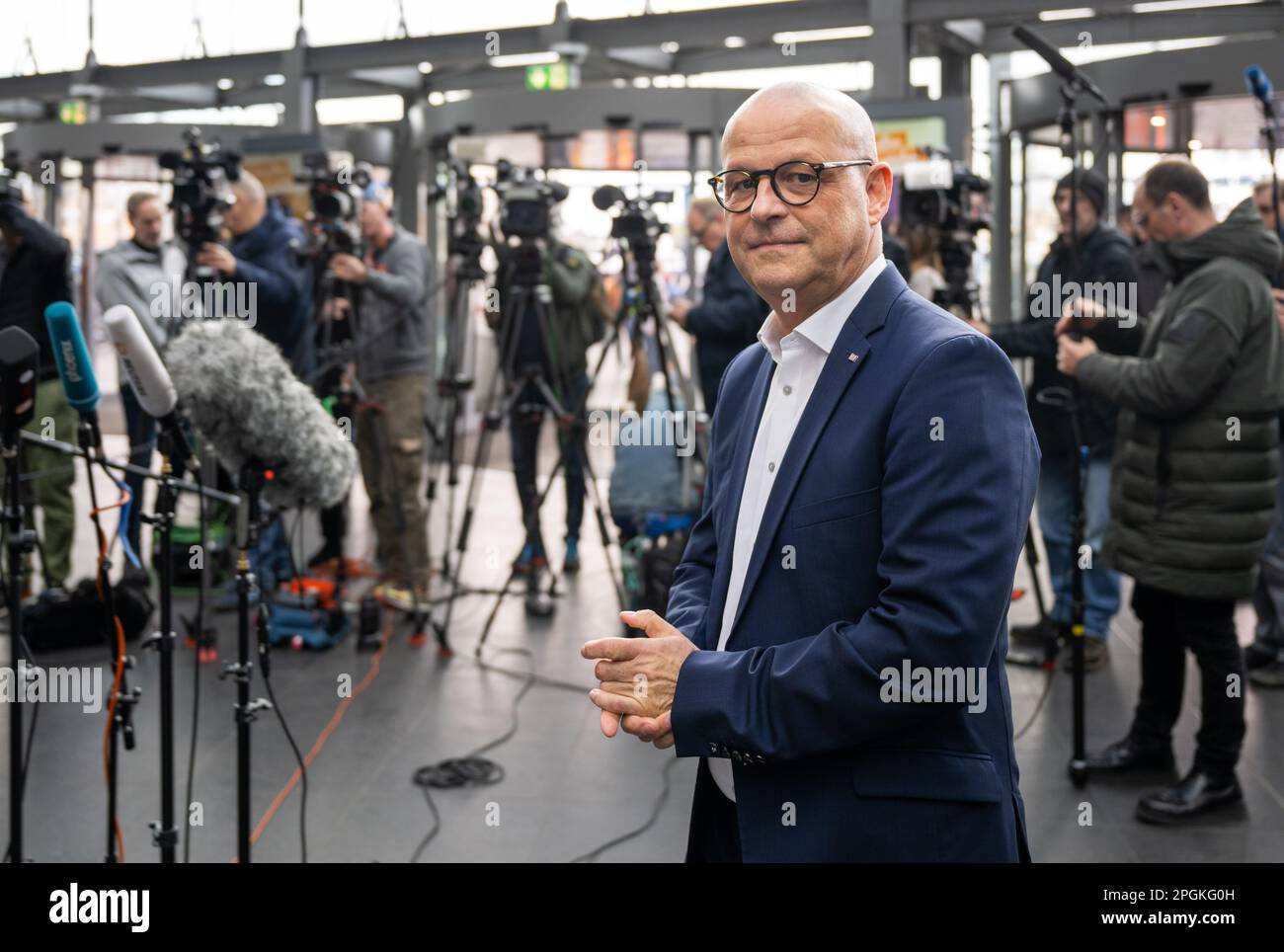 Berlin, Germany. 23rd Mar, 2023. Martin Seiler, Board Member for Human ...