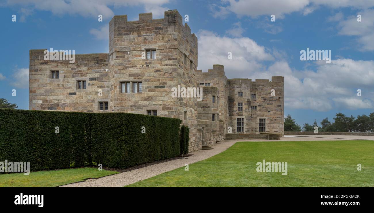 Castle Dropo, Drewsteignton, Devon, England, UK - the last castle to be ...