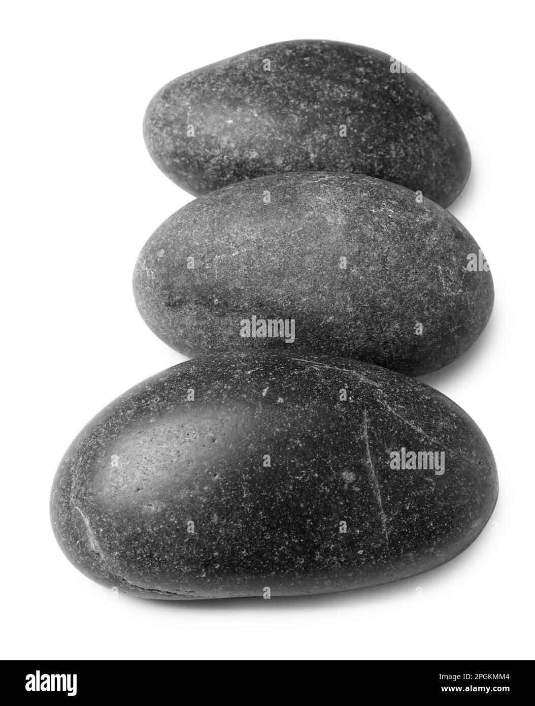 Group of different stones on white background Stock Photo - Alamy