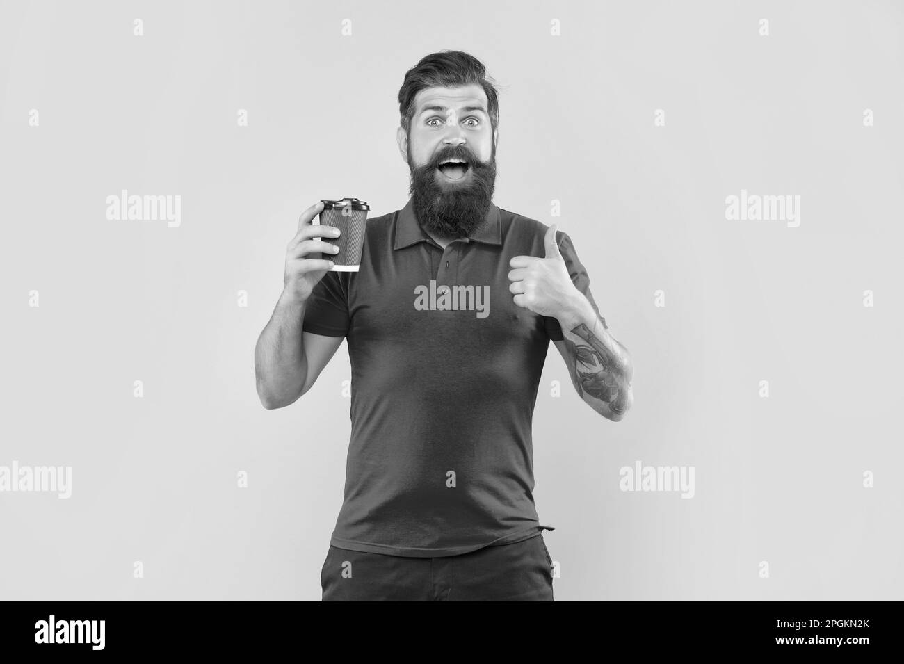 Man dropped coffee hi-res stock photography and images - Alamy