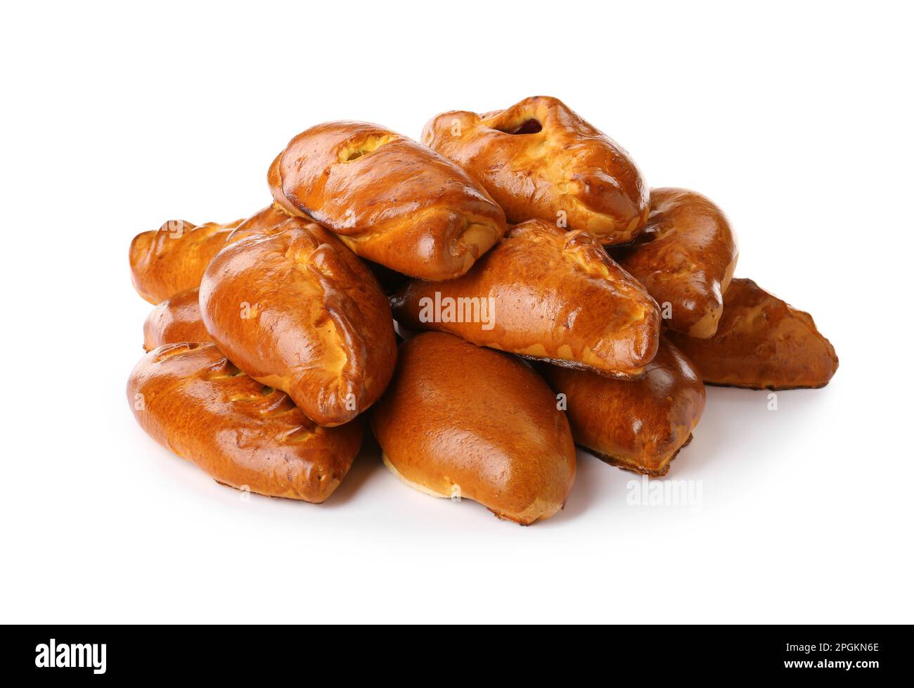 Many tasty baked patties hi-res stock photography and images - Alamy