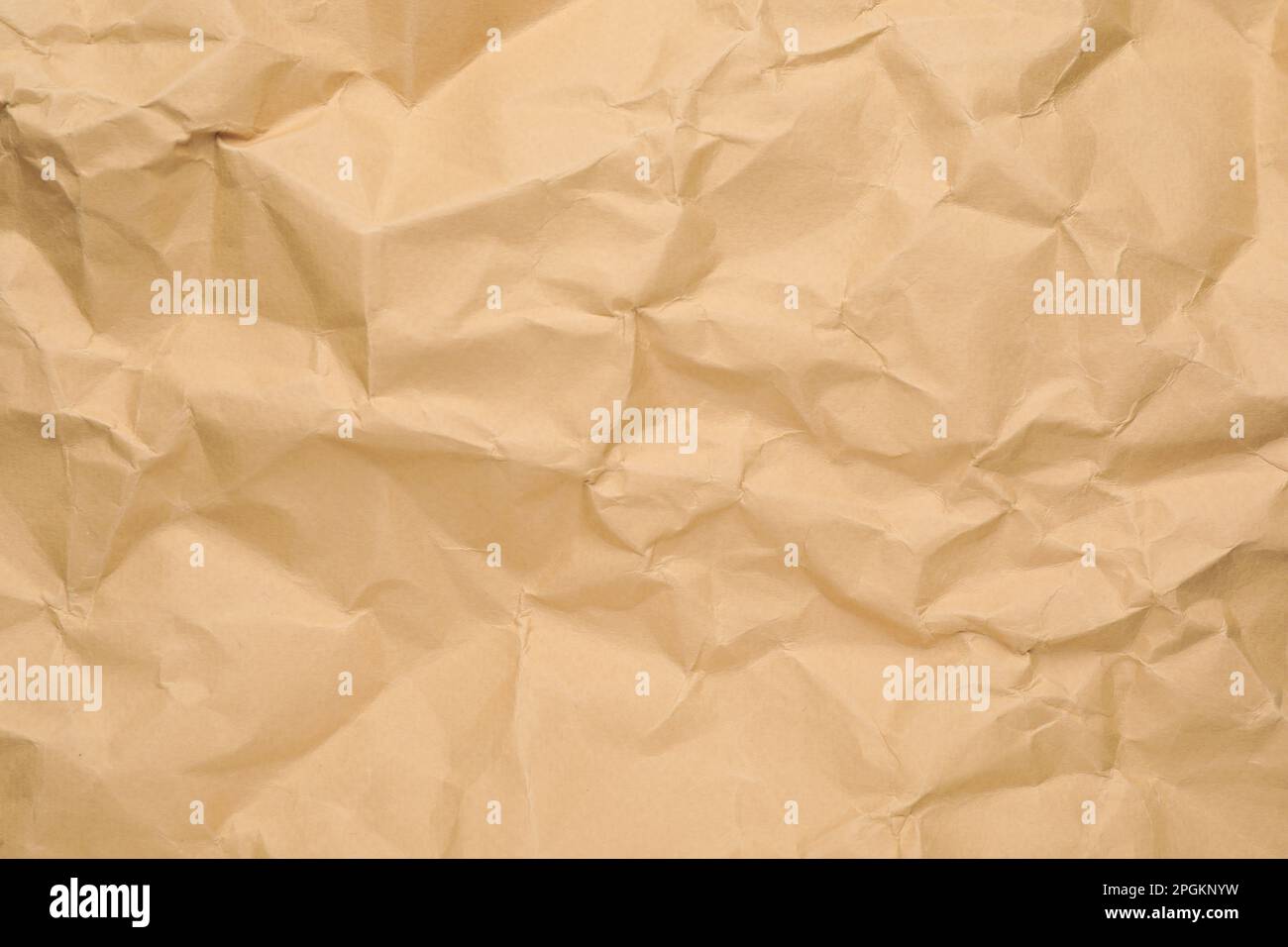 Texture of brown crumpled paper as background, closeup Stock Photo - Alamy