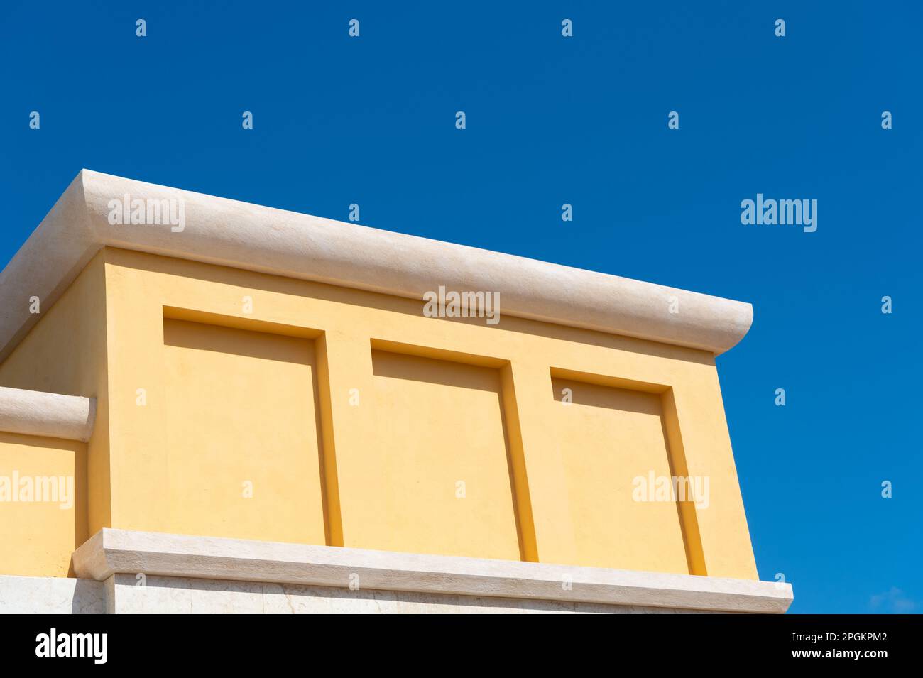 facade architecture of building. facade architecture yellow wall ...