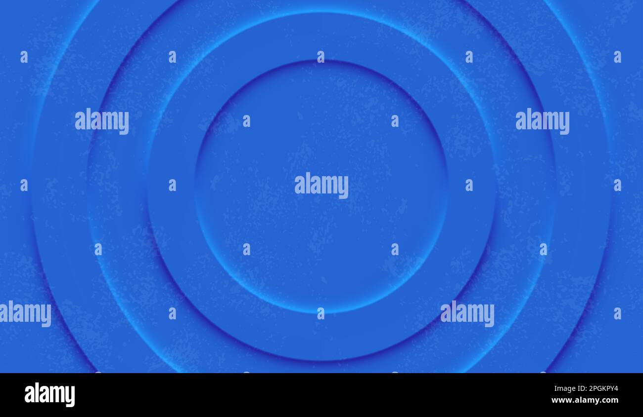 Abstract circles with radial layers. Vector 3d illustration. Cover ...