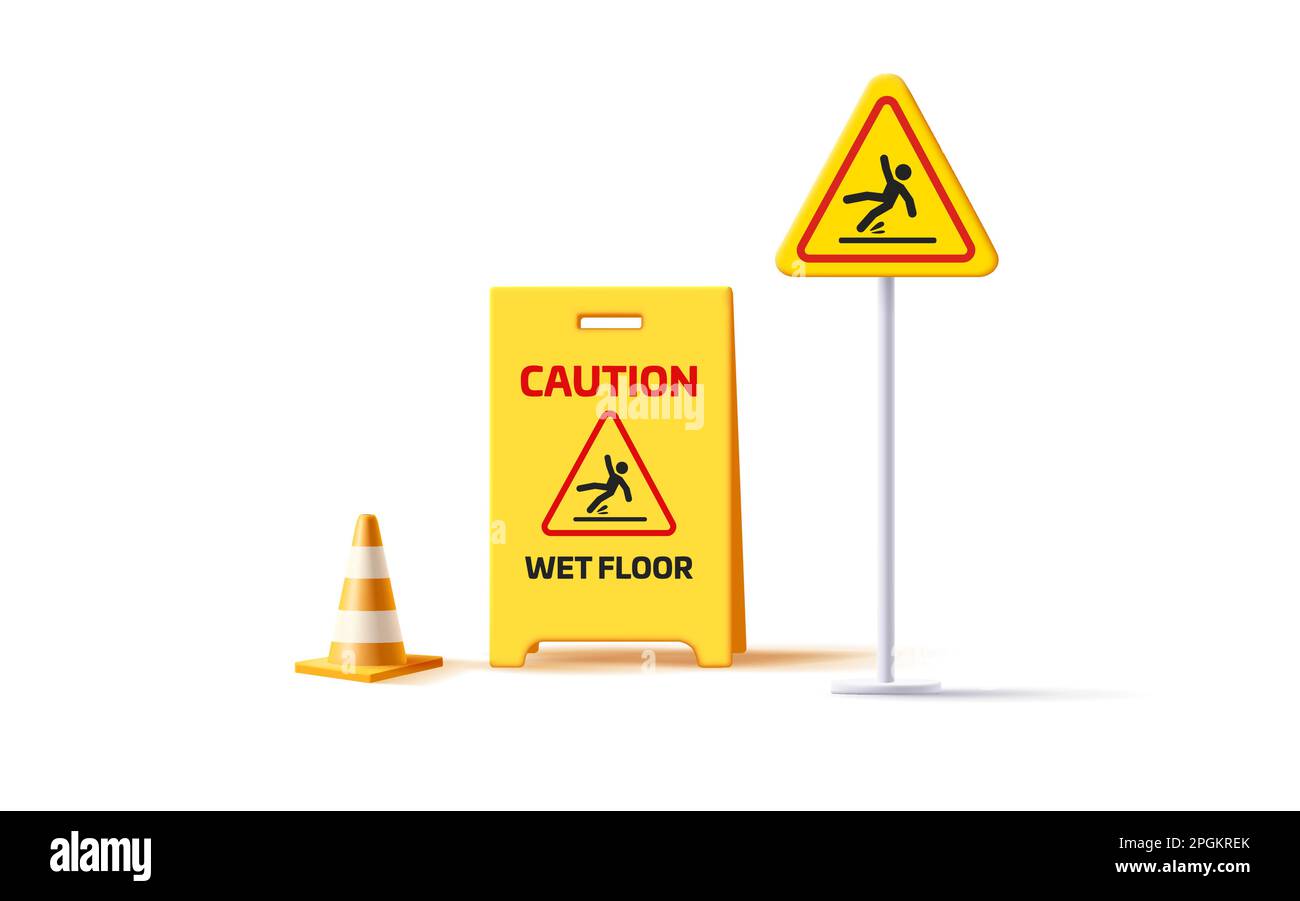 Surface water warning sign Cut Out Stock Images & Pictures - Alamy