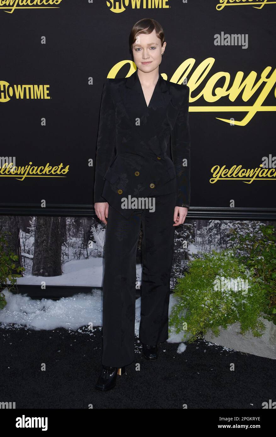 Liv Hewson arriving to Showtime's "Yellowjackets" Season 2 World ...