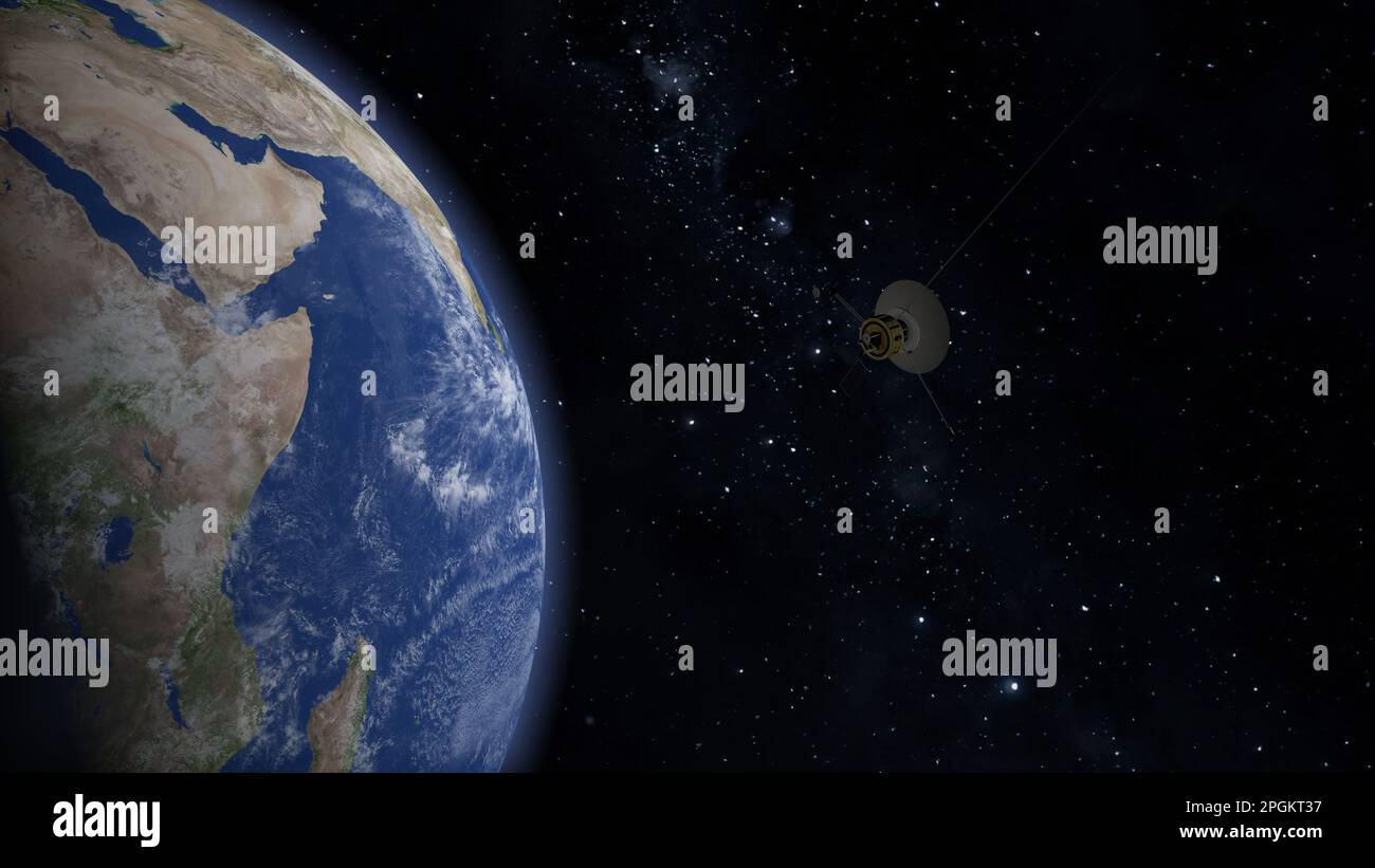 Earth From Space Probe