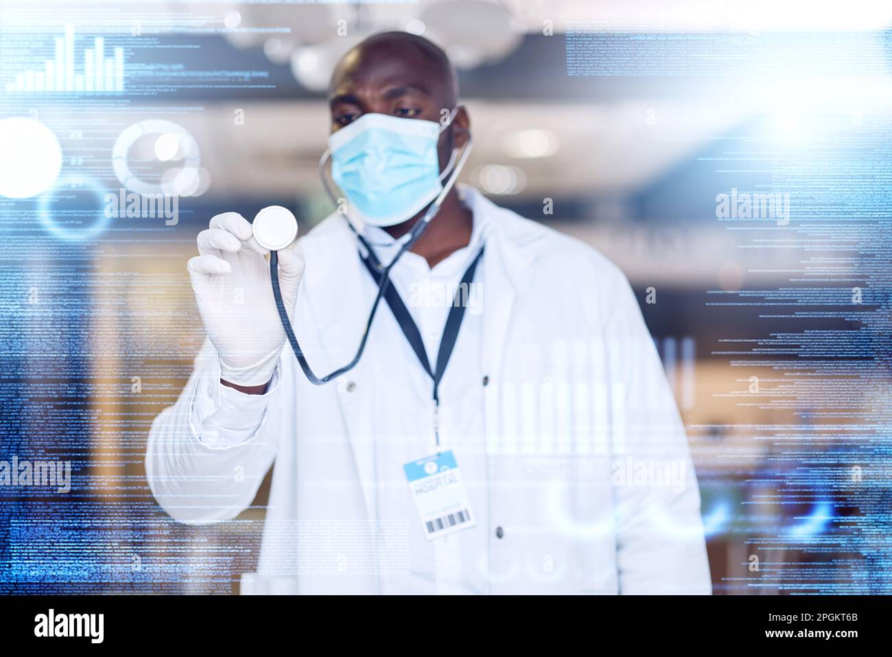 Holographic display in medicine hi-res stock photography and images - Alamy