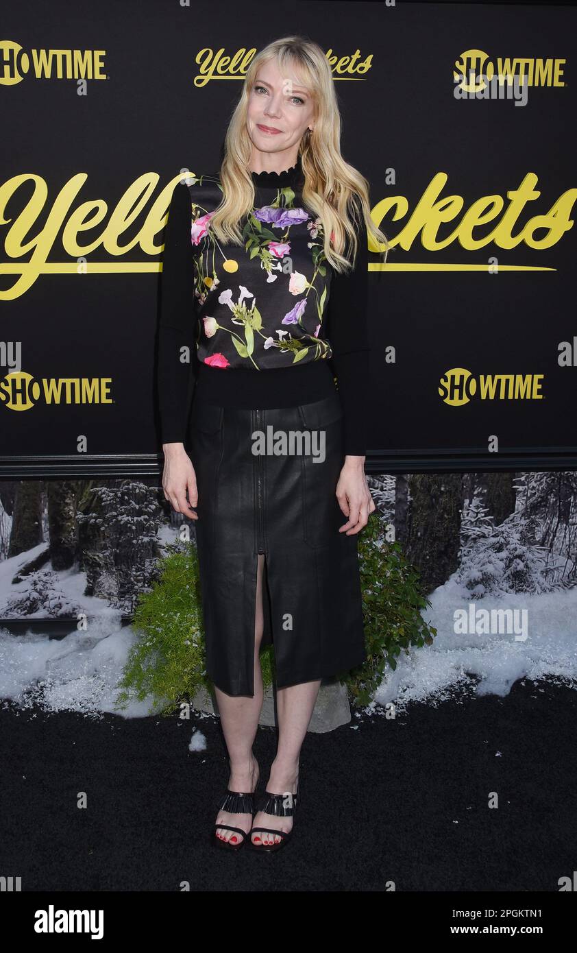 Riki Lindholm arriving to Showtime's "Yellowjackets" Season 2 World ...